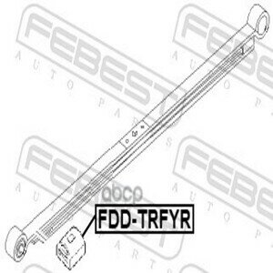 Отбойник рессоры задней Febest арт. fdd-trfyr