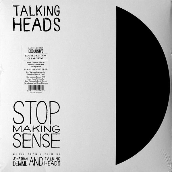 Виниловая пластинка Talking Heads - Stop Making Sense 2 x Vinyl, LP, Album, Limited Edition, Reissue, Stereo, Clear