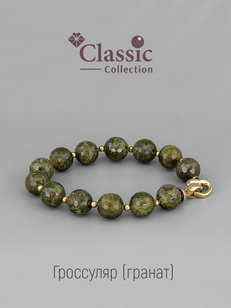 Браслет, гроссуляр, гранат