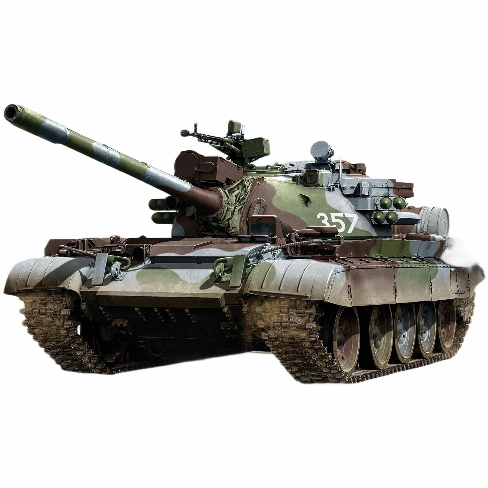 Rye Field RFM 5091 T-55AMD Модель танка