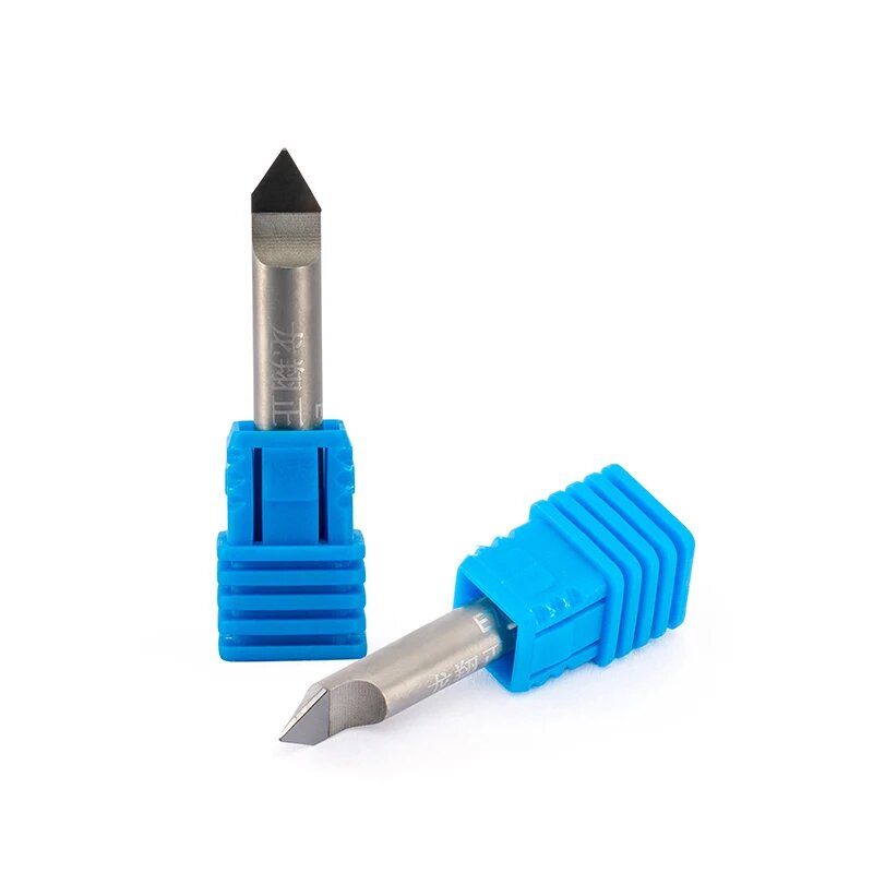 SHK 6/10 мм V-образный бит 45 70 90 120 градусов Фрезерный станок с ЧПУ Алмазные 6x70Degx0.2