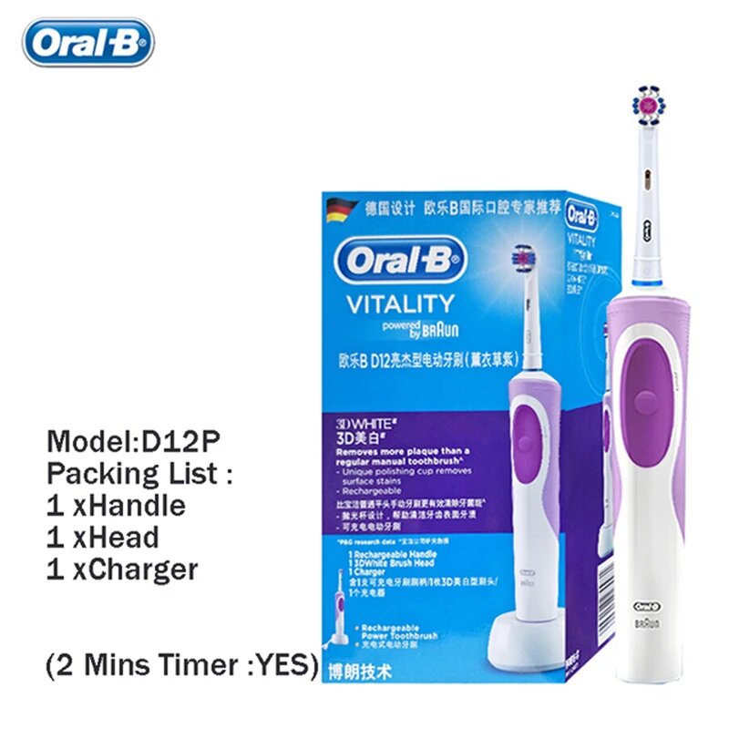 Oral B D12 Vitality электрическая зубная щетка