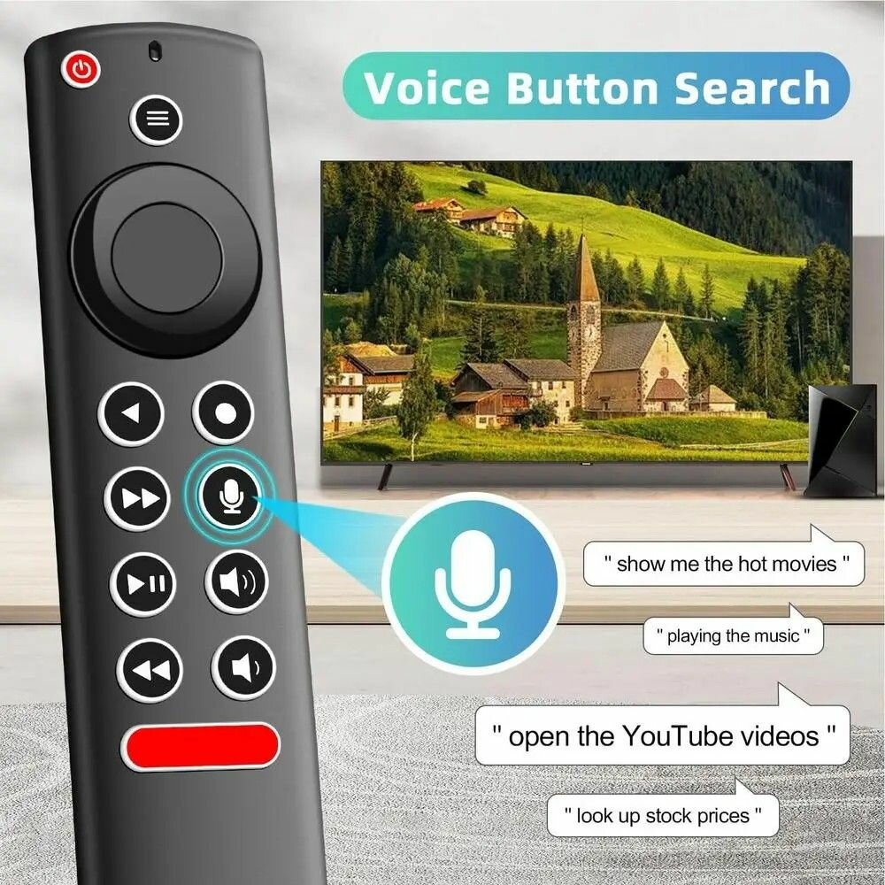 Голосовой контроллер на батарейках для телевизионного куба NVIDIA SHIELD TV Pro 2015 2017 2019