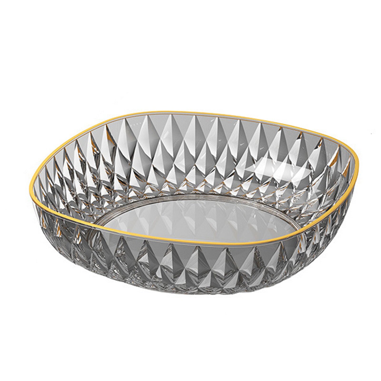 Тарелка для закусок с фруктами и орехами fruit bowl light luxury пластиковая круглая конфетница для журнального столика в гостиной