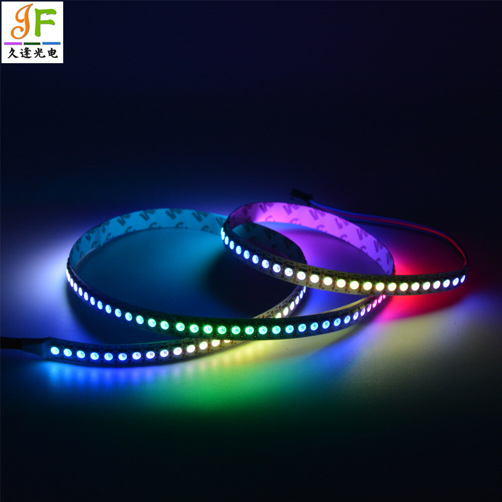 1M SK9822 5050 RGB Пиксельная светодиодная полоса Белый 144LED / m IP20 DC5V идентична APA102