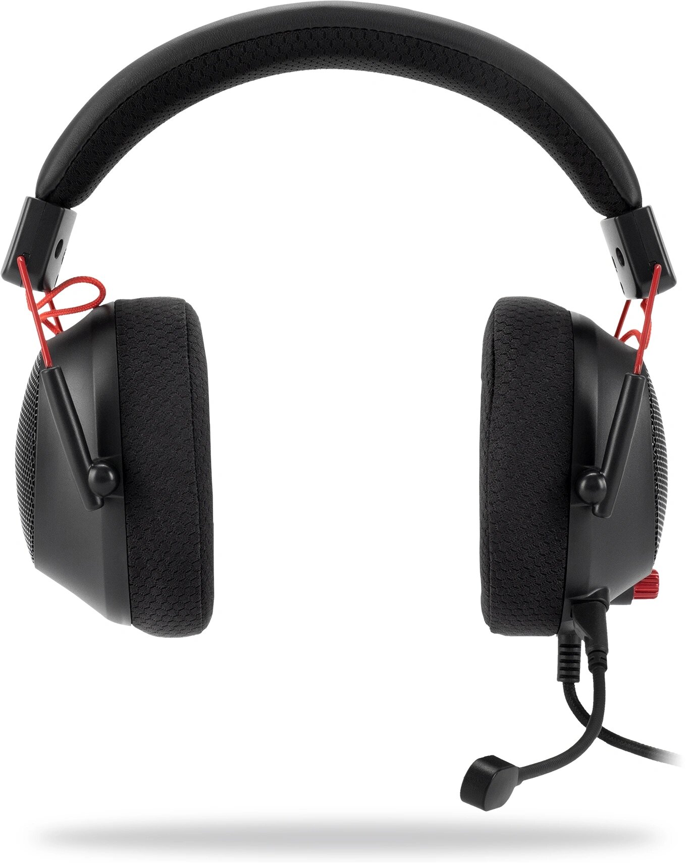 2060511 OKLICK / Гарнитура игровая Oklick HS-L305G, мониторные, черный / красный (2060511)