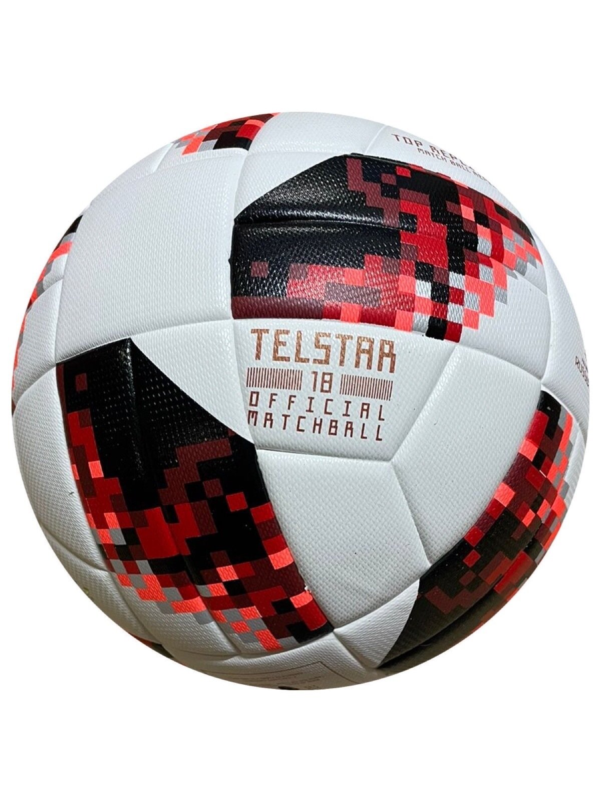 Футбольный мяч Telstar FIFA-2018, 5 размер, красный