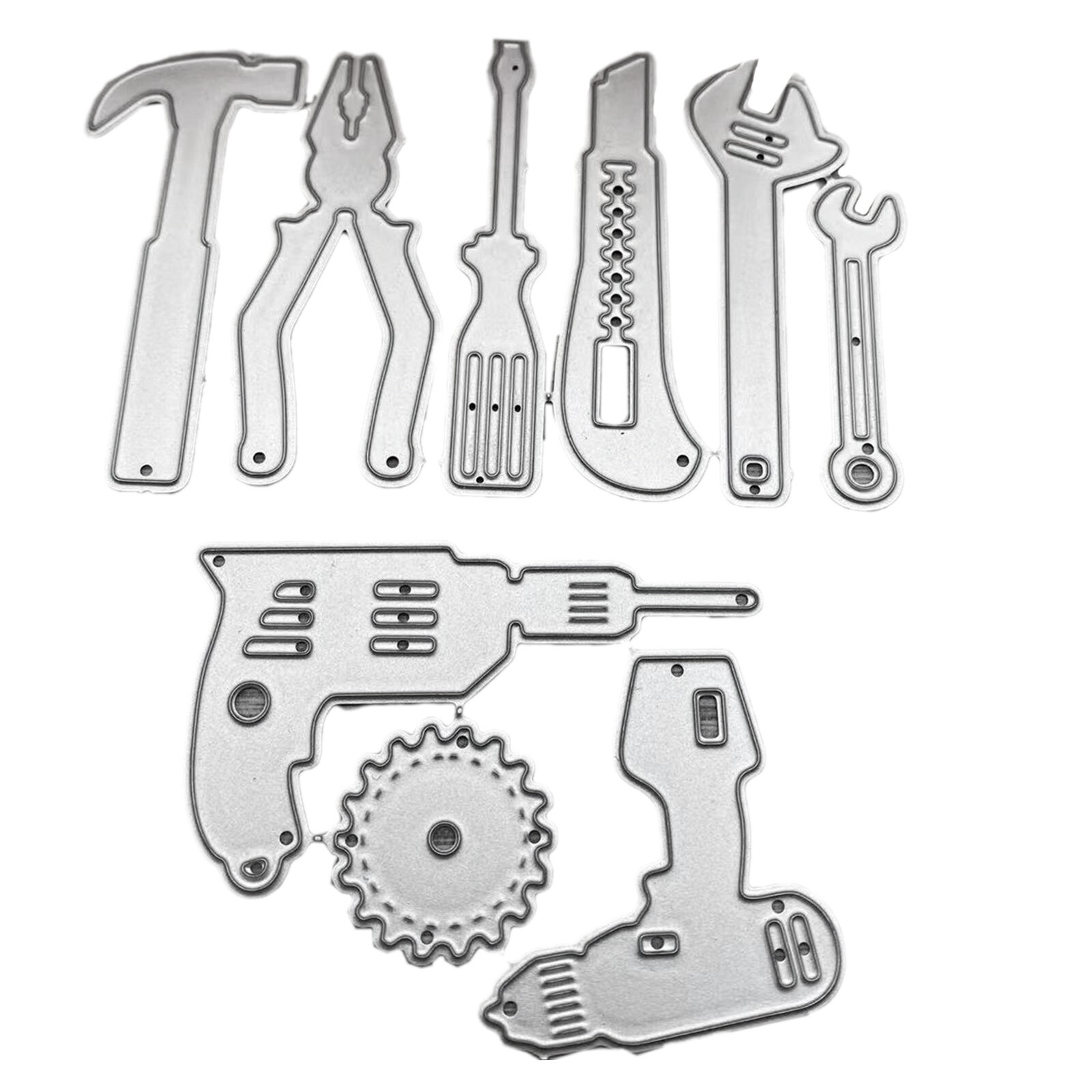 Инструмент для Ремонта Штампов Для Резки Металла Трафарет DIY Альбом Для Вырезок Бумажная Карточка Шаблон