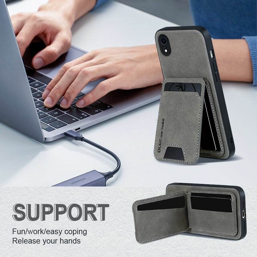 Чехол для Apple iPhone XR (Айфон ХР)/Чехол для мобильного телефона в виде бумажника/бумажник