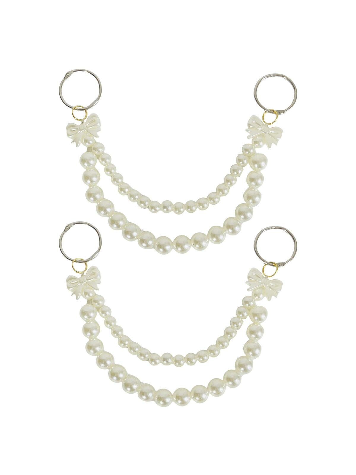 Искусственный Жемчуг Бусины Кошелек Ручка Ремешок Сумка Шарм Замена Цепочки Для Сумок