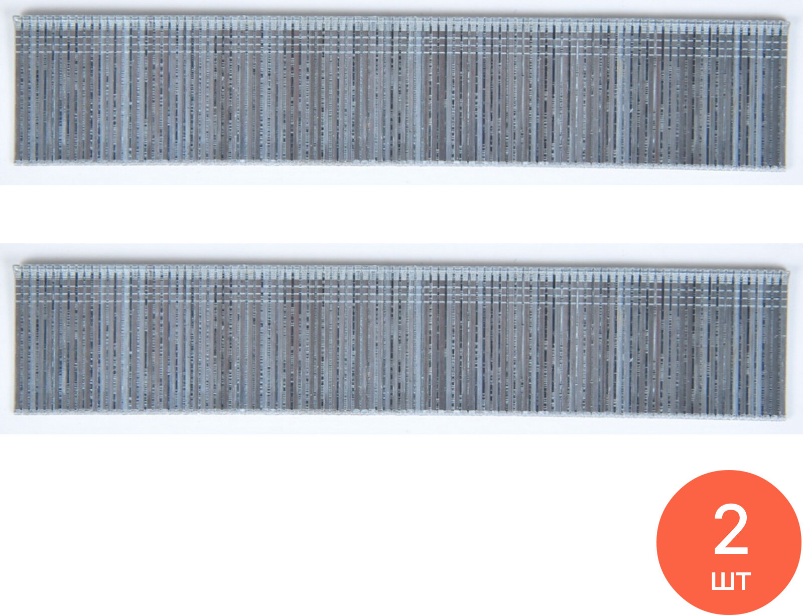 Гвозди для степлера Elitech / Элитеч строительные, 25мм, 5000шт. / расходные материалы и оснастка (комплект из 2 шт)