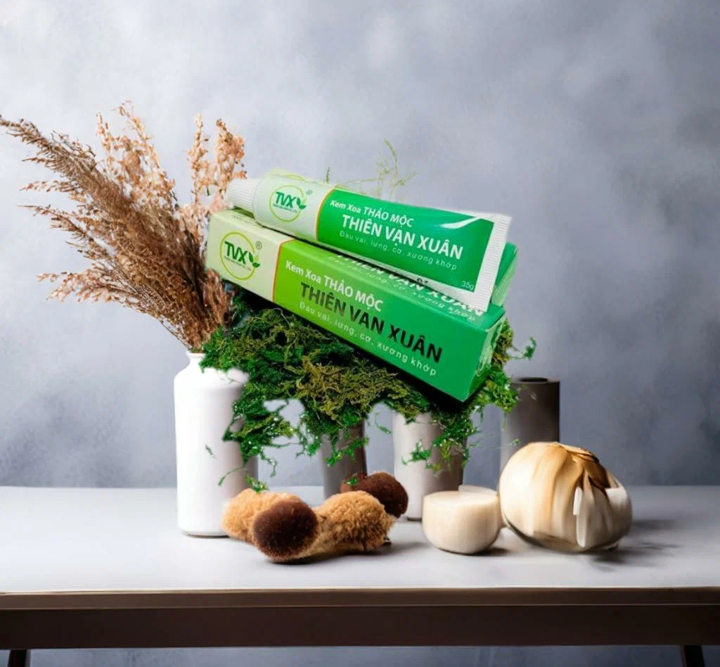 Крем Thien Van Xuan "Травяной", от боли в суставах, для мышц, 35 г