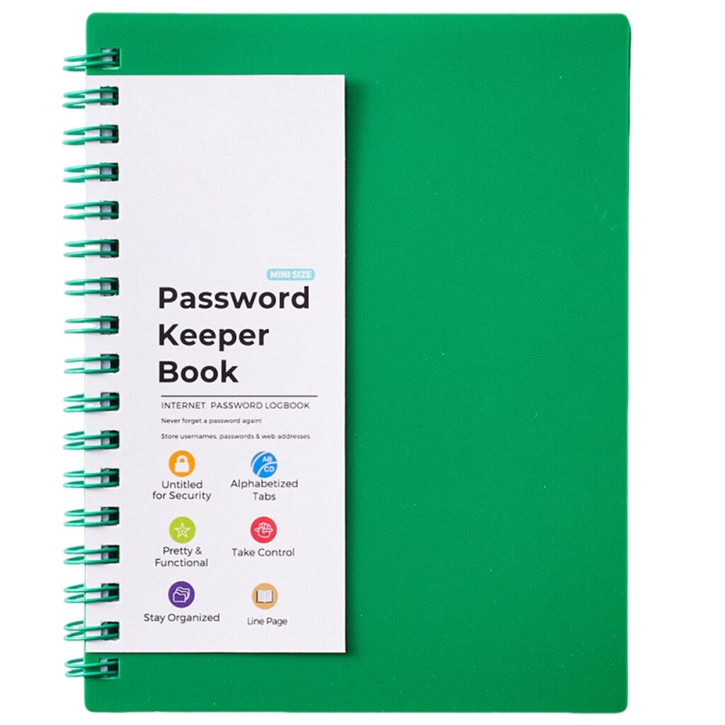 Записная книжка на спиралях A6, записная книжка с паролем, адресная книжка с алфавитным указателем, блокнот для записей, Офисные школьные принадлежности для дома