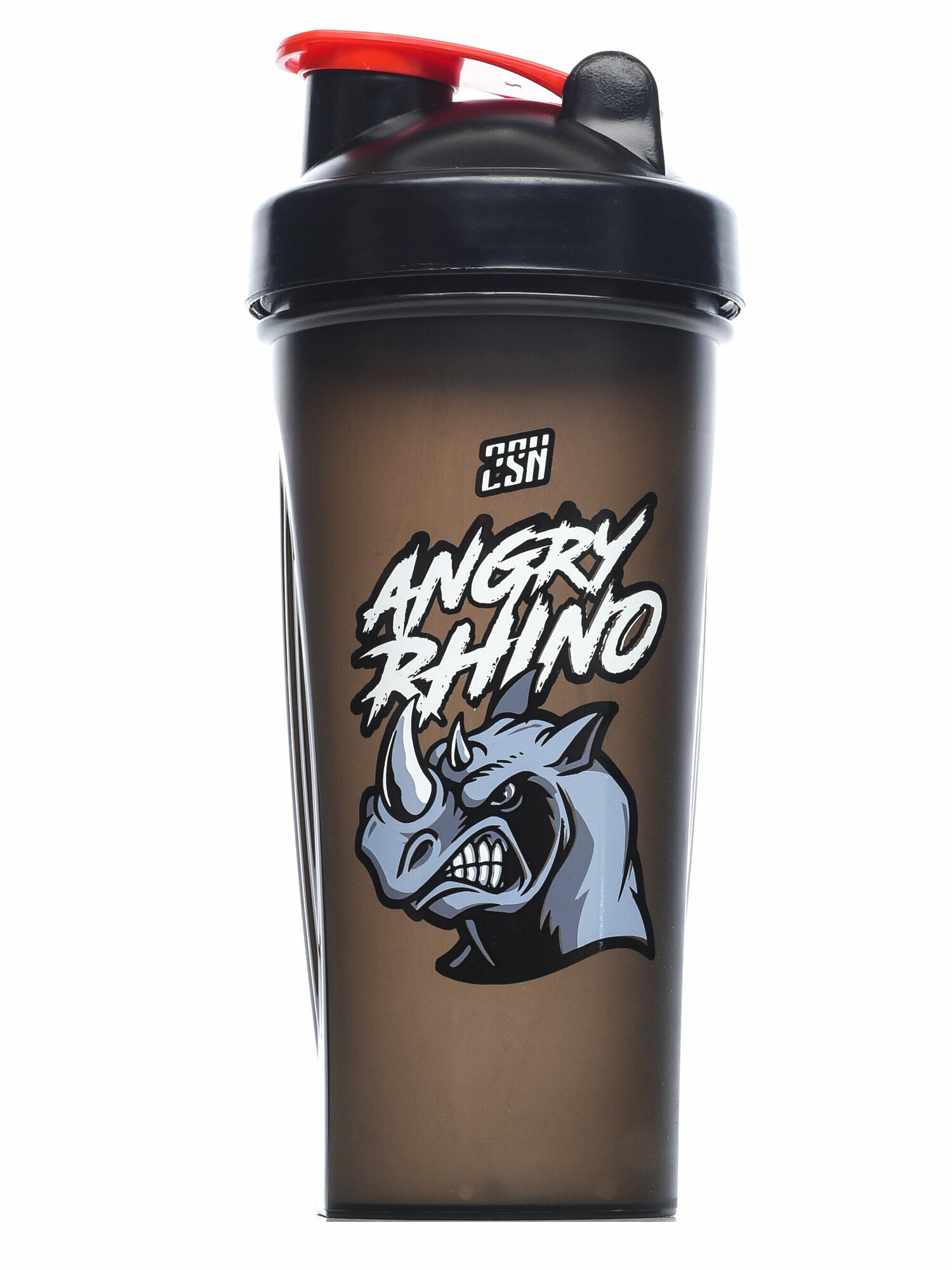 Шейкер спортивный для протеина с венчиком 2SN Angry Rhino 700мл
