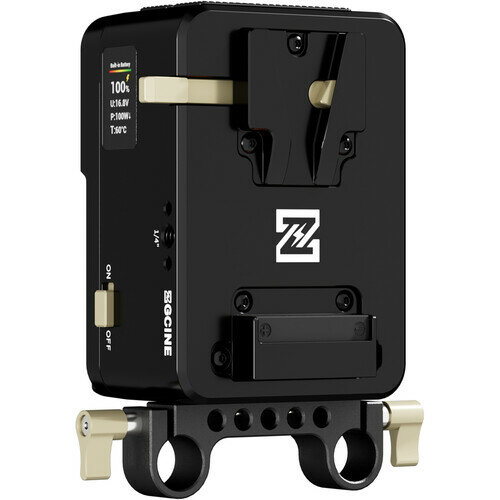 Площадка питания V-Mount ZGCine VM-HS1 с горячей заменой и встроенным аккумулятором 50Вт