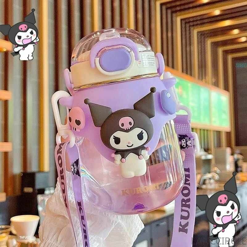 Поильник Детский, Соломинка, Куроми/ Kuromi,820 Мл, фиолетовыйLANCCIRCLE