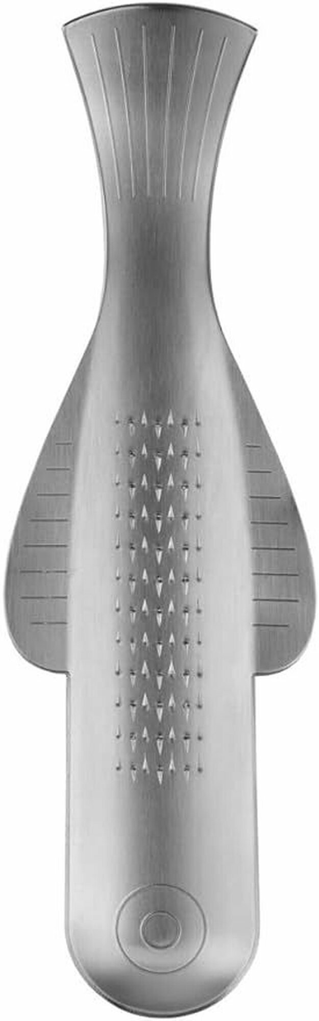 Терка для имбиря Alessi "Boga" VS06, сталь AISI 430, матовая, серебристая