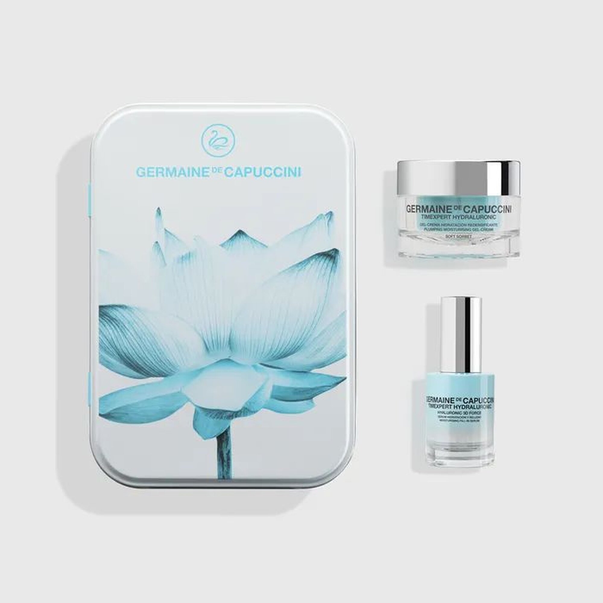 GERMAINE DE CAPUCCINI Набор мягкий крем + сыворотка Timexpert Hydraluronic Cream + Serum SOFT SET 30 мл + 50 мл