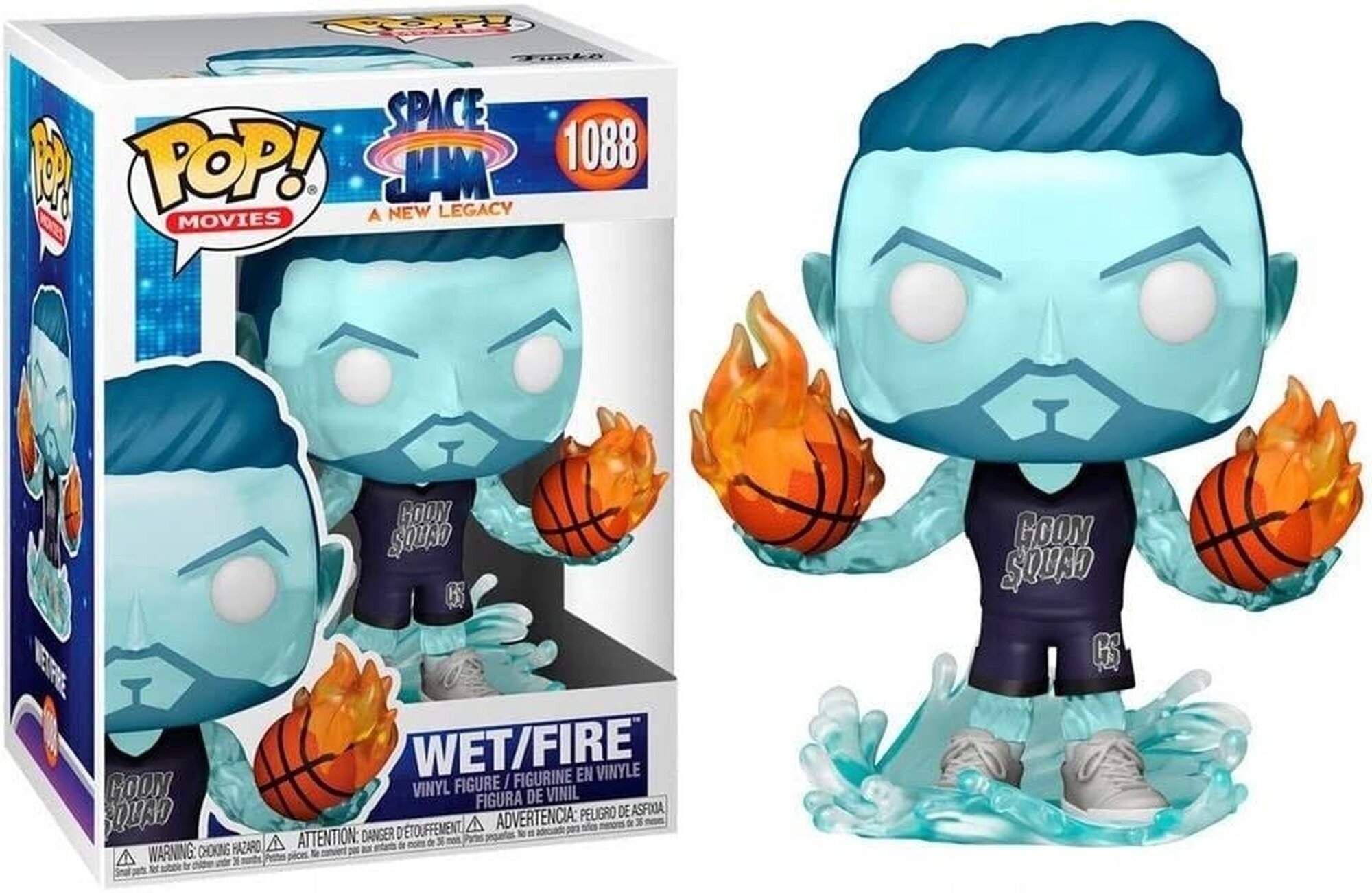 Фигурки Funko Pop MOVIES - Коллекционная фигурка Space Jam 2 Wet Fire - Фанко 1088