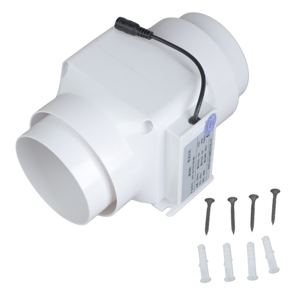 Малошумный Встроенный Вытяжной вентилятор Подходит Для непрерывной вентиляции Чердаков и Теплиц, Передачи тепла В Обувных шкафах