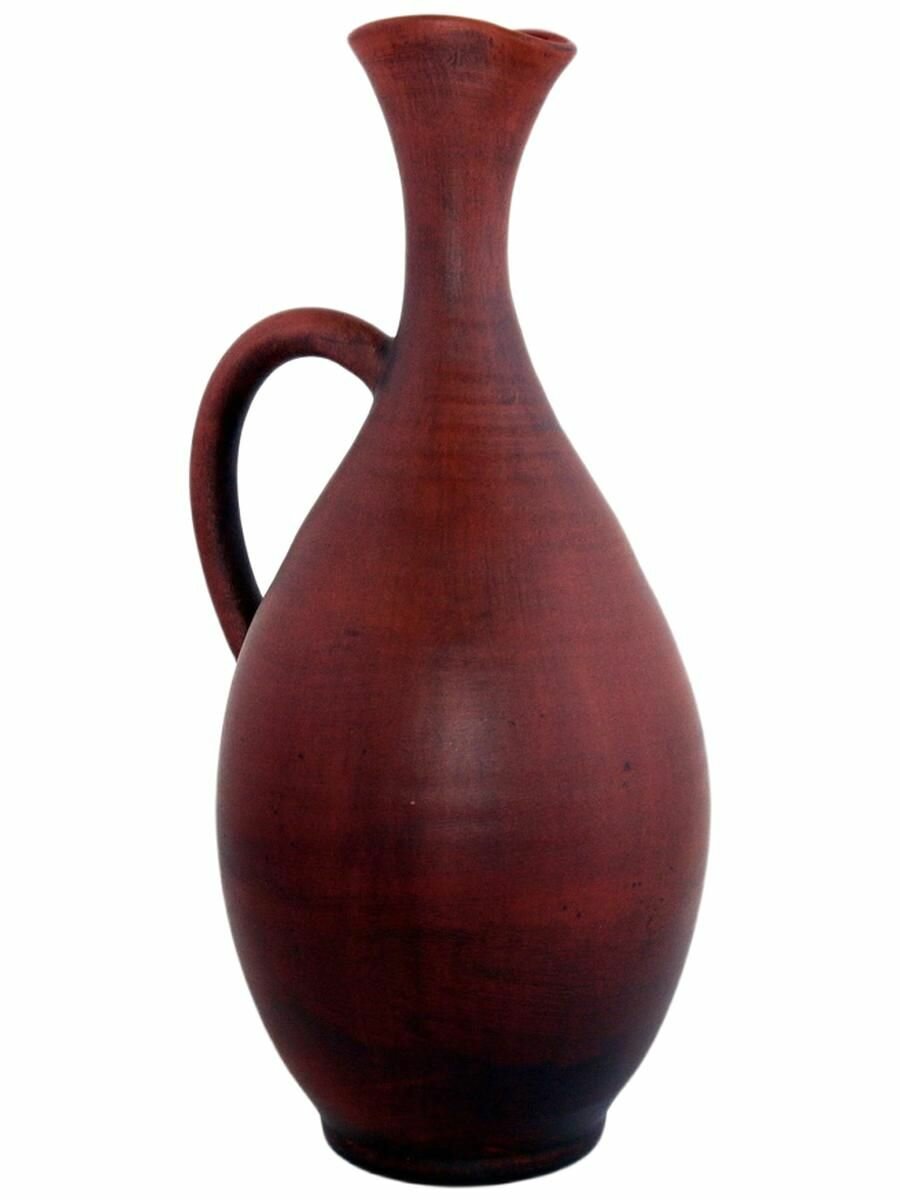 Кувшин наклонный большой + глазурь, глина, керамика, ручная работа