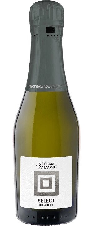 Игристое вино "Chateau Tamagne" Select Blanc Brut, 200 мл