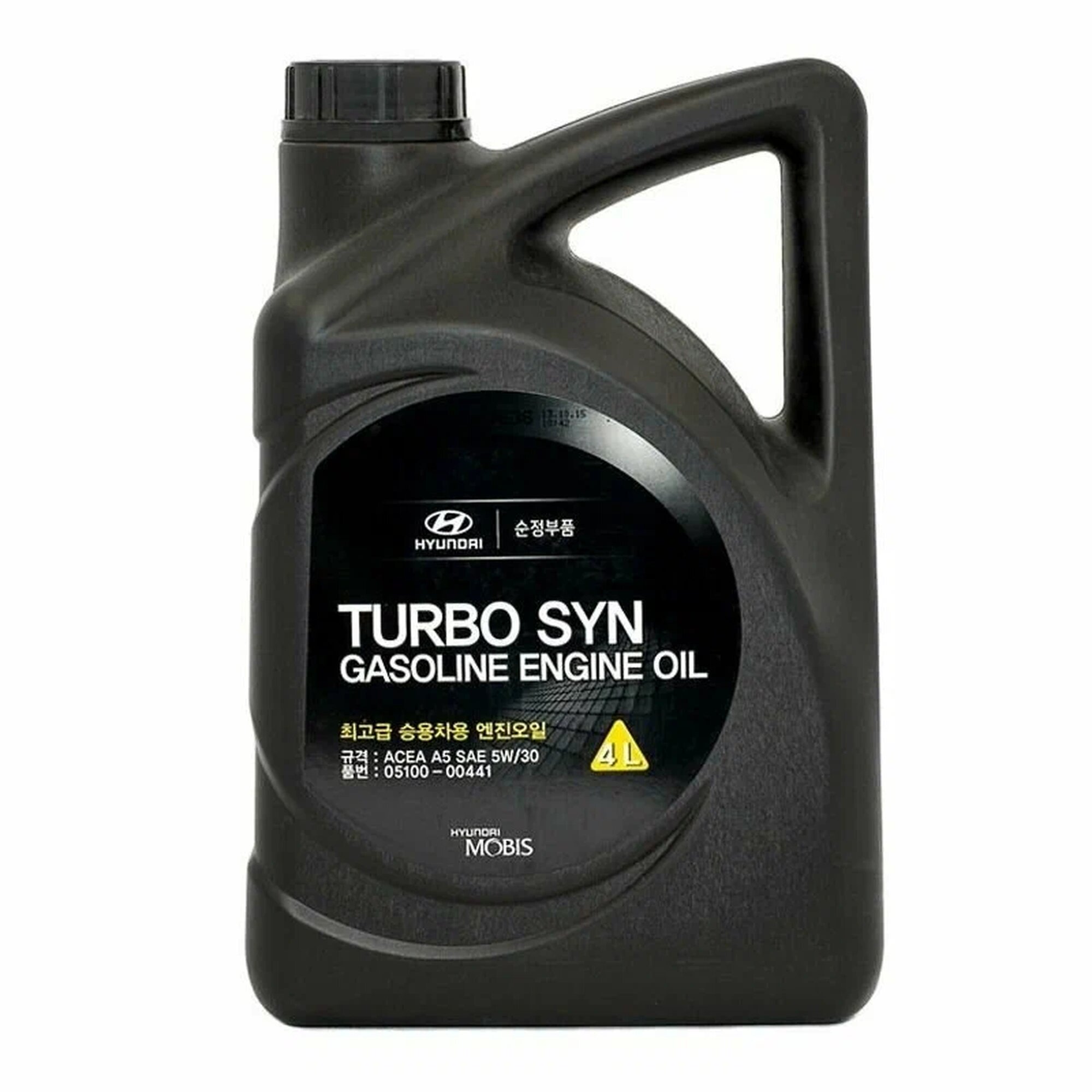 Масло моторное синтетическое Hyundai-KIA TURBO SYN 5W30 API SM ACEA A5 4 л (0510000441)