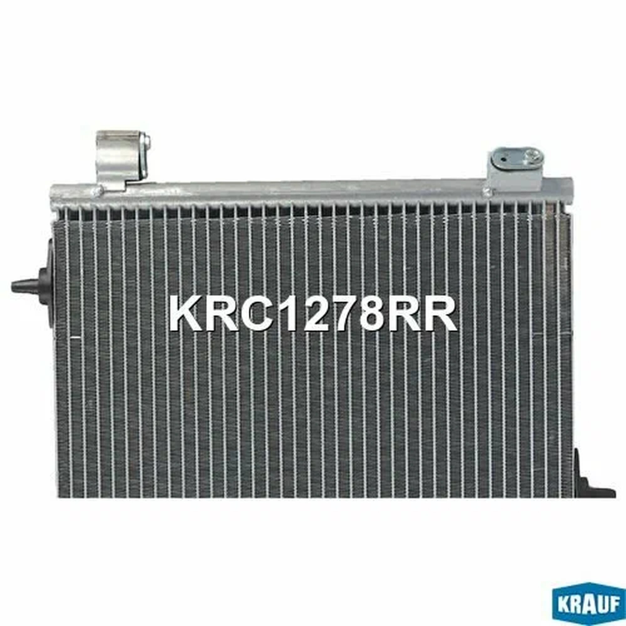 Радиатор кондиционера CITROEN C2; C3; C4 / PEUGEOT 1007; 207; 208; 2008, KRAUF KRC1278RR