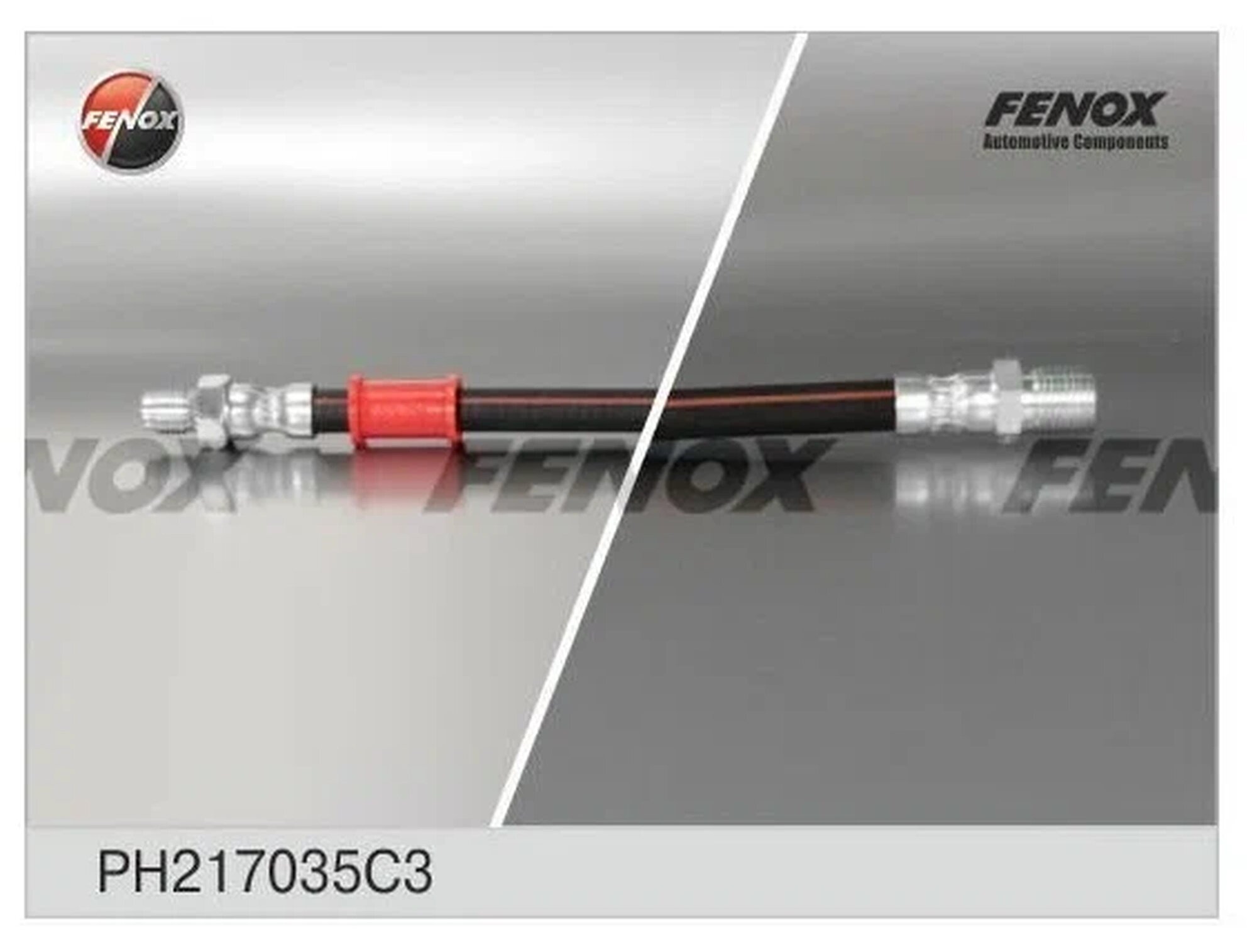 Шланг тормозной УАЗ 469, 31512, 31519, 3160, 3163, 2206, 3303, 3741, 3909, 3962, ПАЗ 672, 3205, FENOX PH217035C3