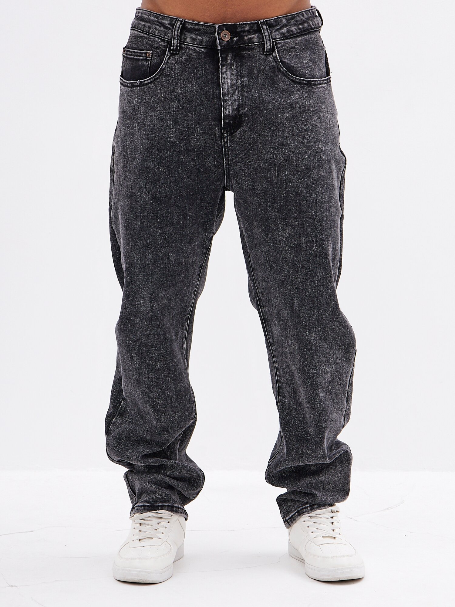 Джинсы багги мужские широкие 