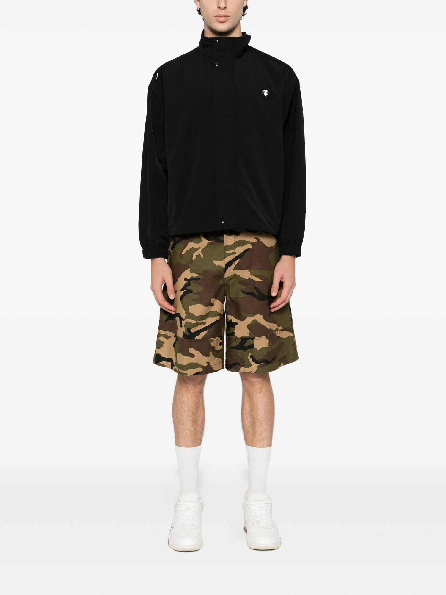 Куртка AAPE BY A BATHING APE, размер M, черный — фото 1