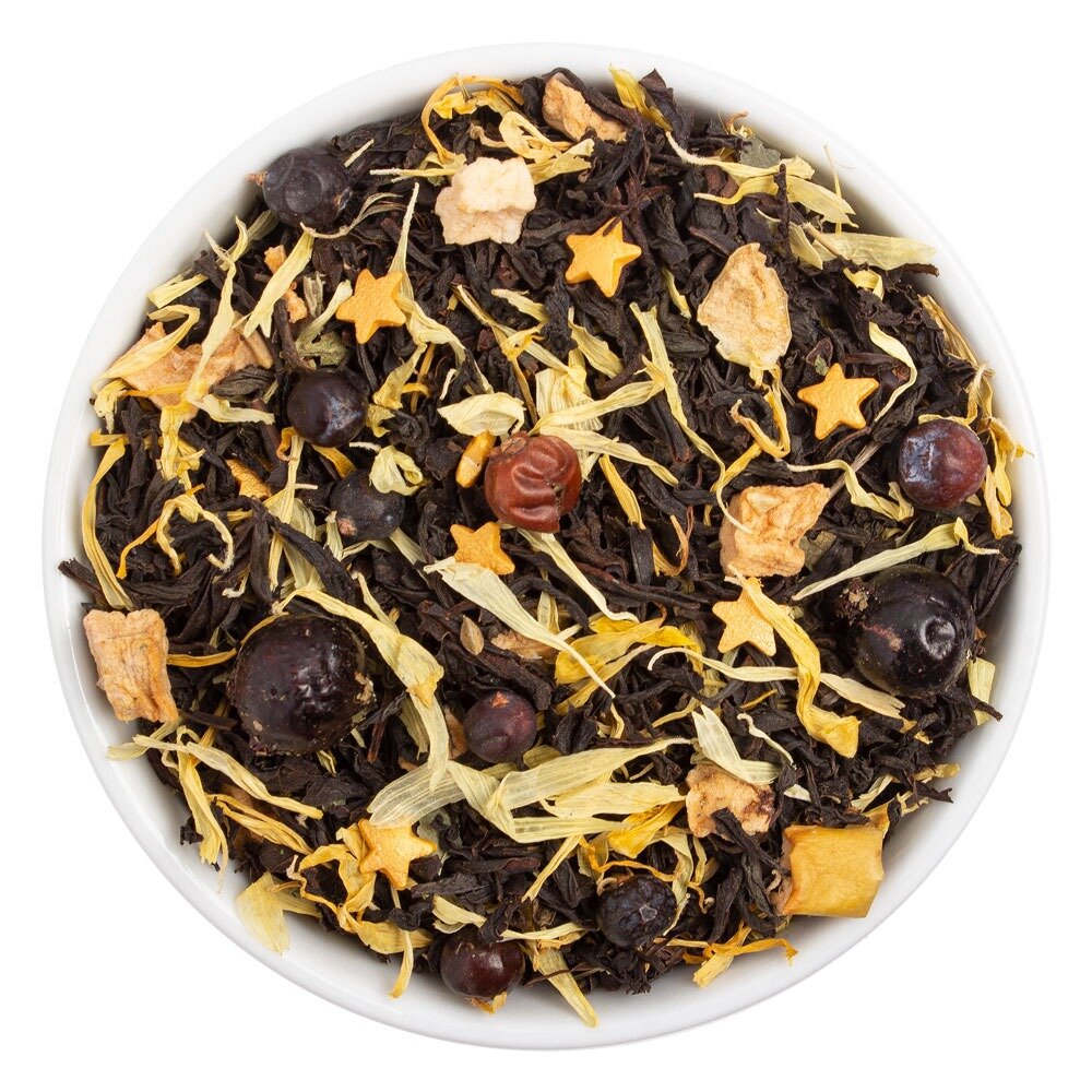 Чёрный чай с добавками Вечерняя звезда, 100 гр.