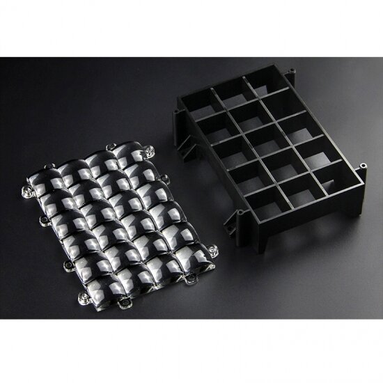 24pcs 405nm LED 3D Printer Lens UV LED Parallel Light Source Module — фото 1