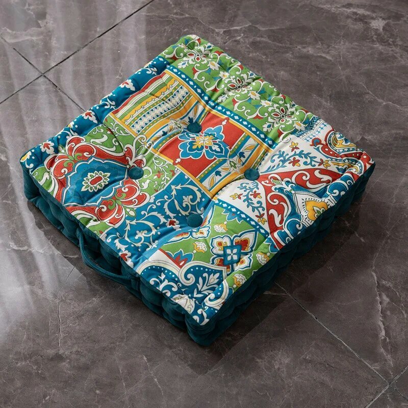 Богемская бархатная подушка, Подушка в этническом стиле,40*40*9cm