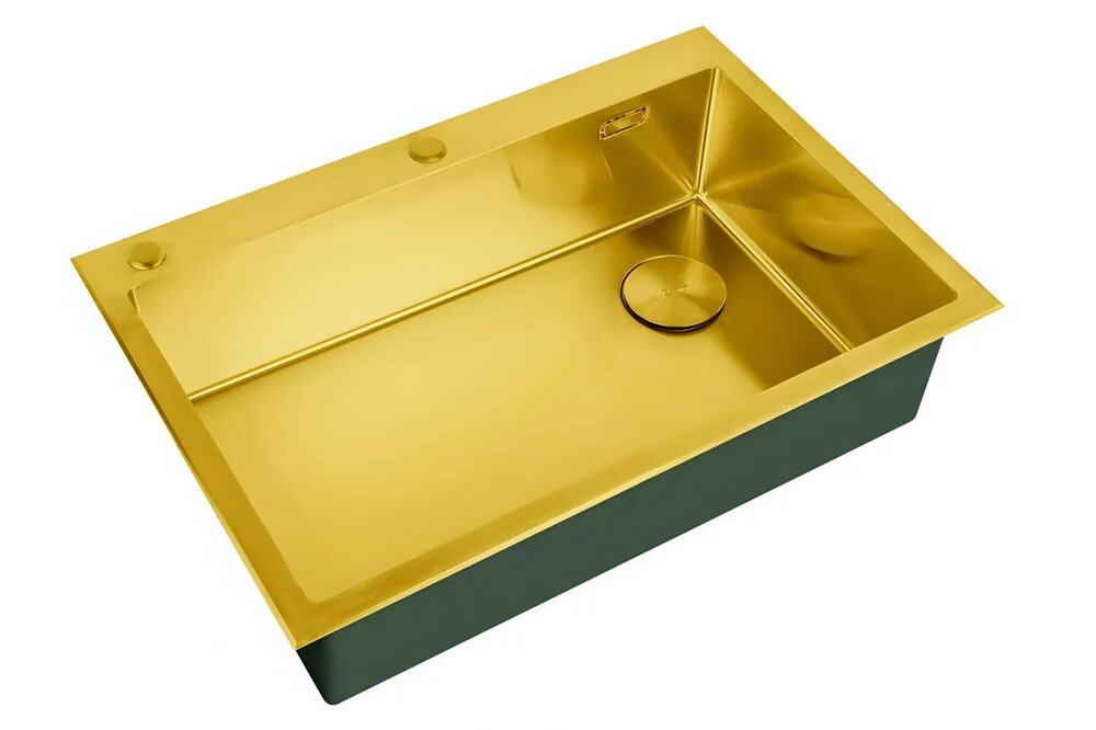 Кухонная мойка ZorG LUX 7551-L BRONZE