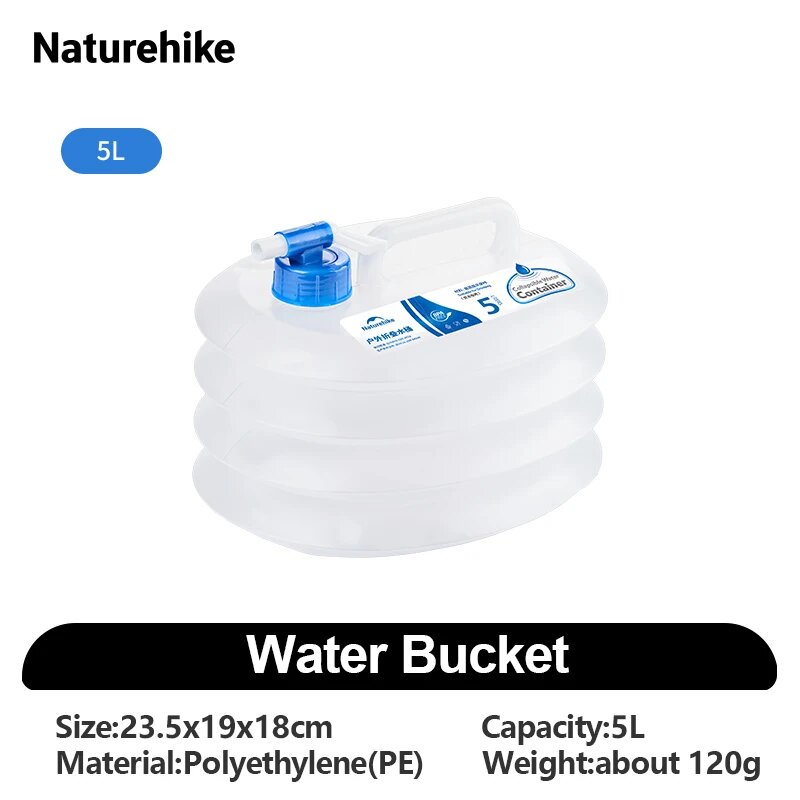Складное ведро Naturehike 15л Bucket - 5L