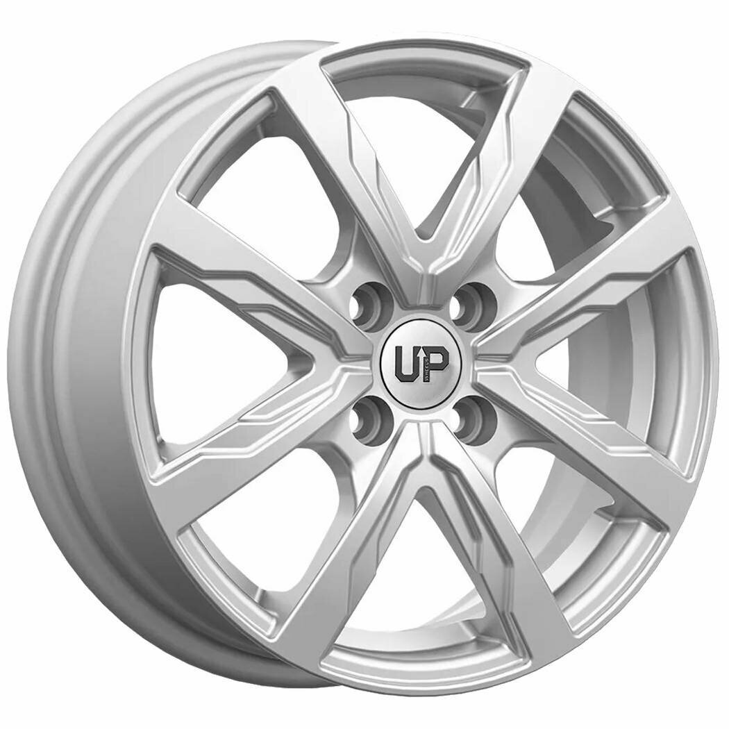 Колесный диск Wheels Up Up122 6x15 4x100 ET39 D56.6 Silver Classic