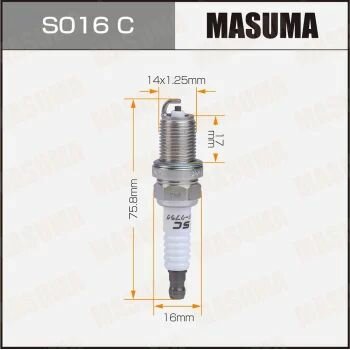 Свеча зажигания MASUMA NICKEL BKR5ES-11