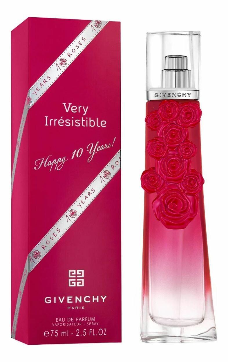GIVENCHY Very Irresistible Happy 10 Years Парфюмерная вода для женщин 75 ml