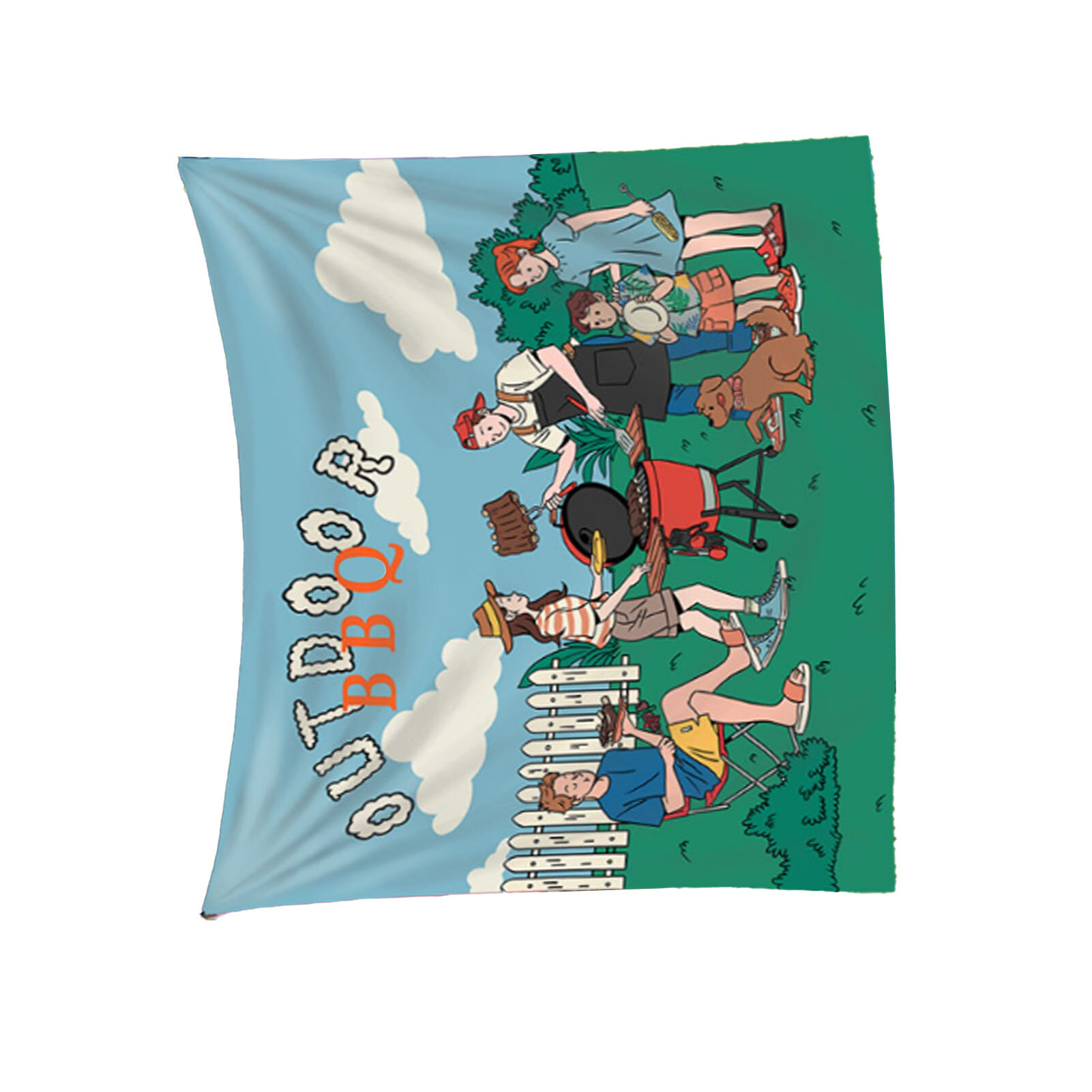 Ультрамодный текстиль для кемпинга с эстетичным дизайном для наружного использования 130x150см, идеален для создания уютной атмосферы