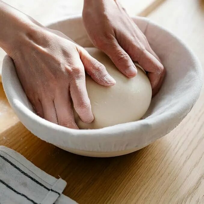 Корзина для расстойки хлеба, Круглая, 16 см x 16 см, 1 шт