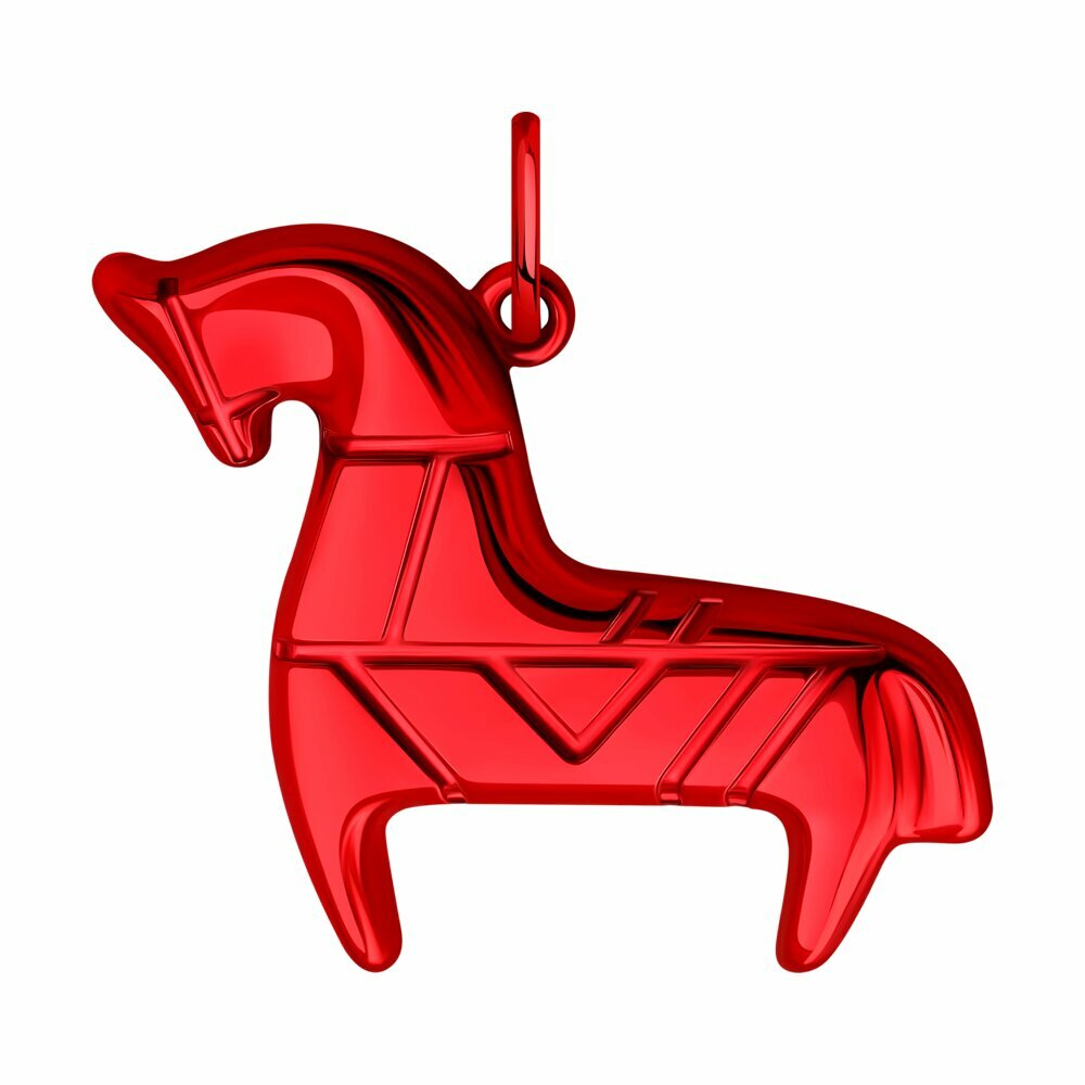 Подвеска, серебро, 925 проба, родирование