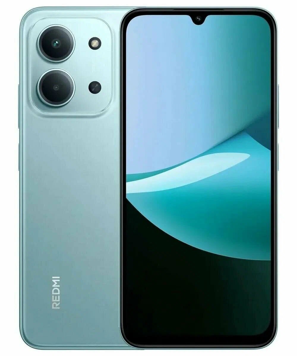 Смартфон X.Redmi 15C 4/128 Green RU, Dual nano SIM