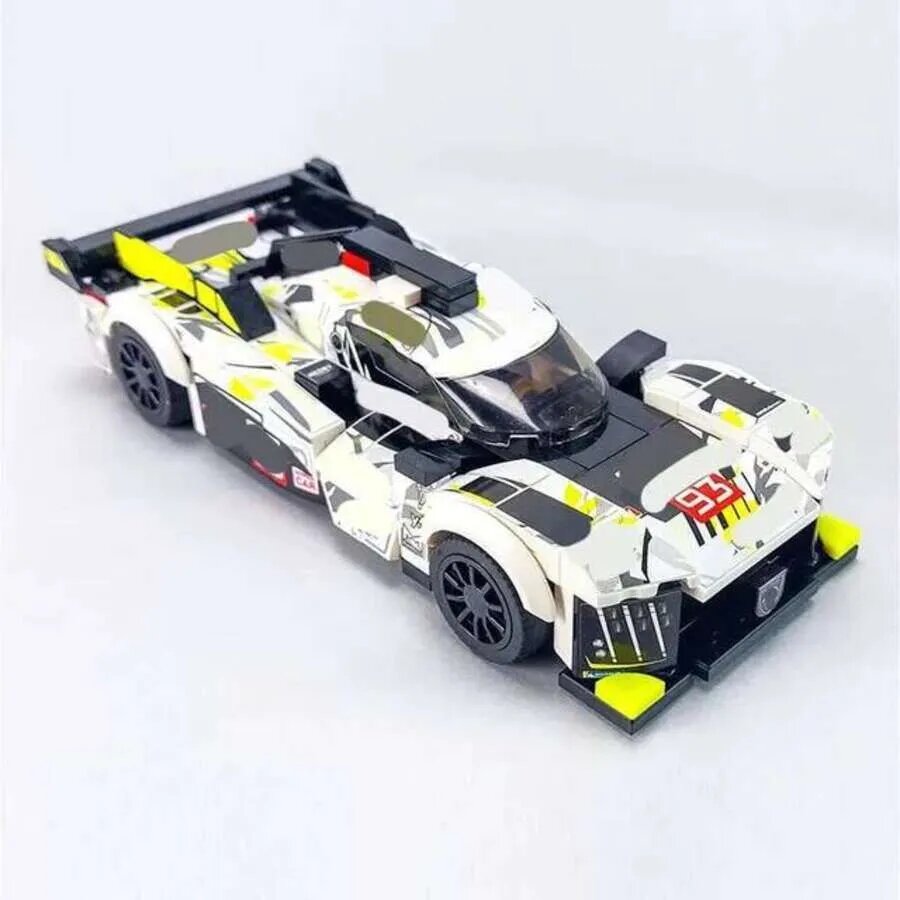 Speed Champion Model MOC строительные блоки Le Mans Rally Car 9X8 2024