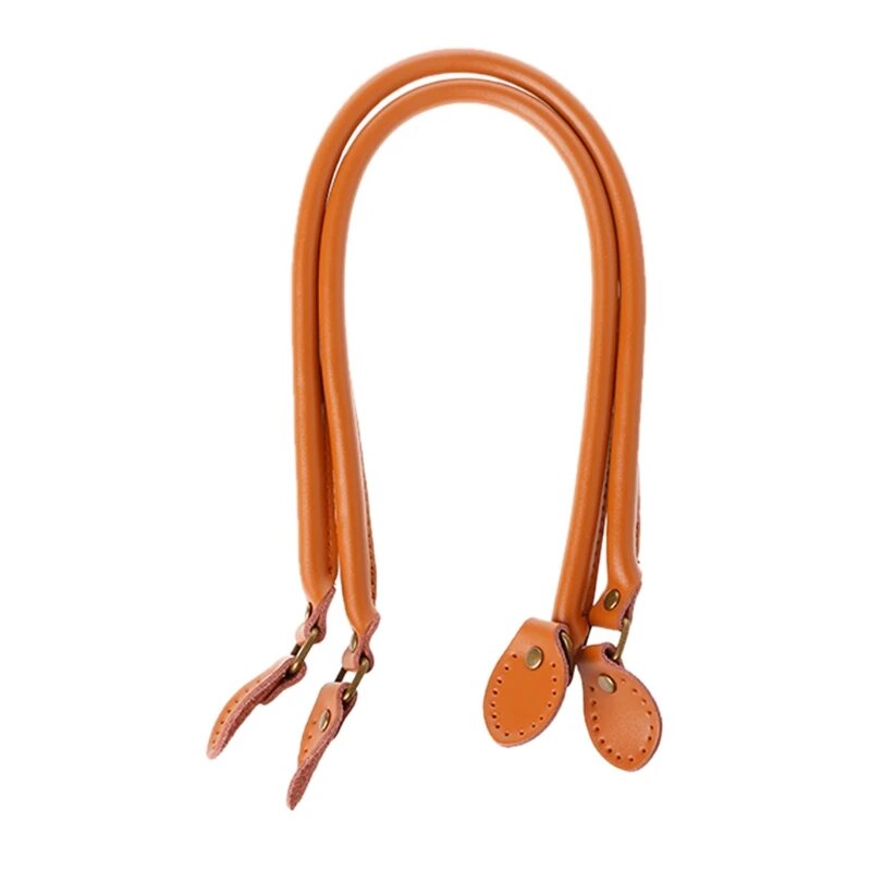 2 шт./пара, 40 см, высокое качество, разделенные кожаные ручки для сумки, ремень для сумки, замена ремней для сумки, аксессуары «сделай сам» Tan