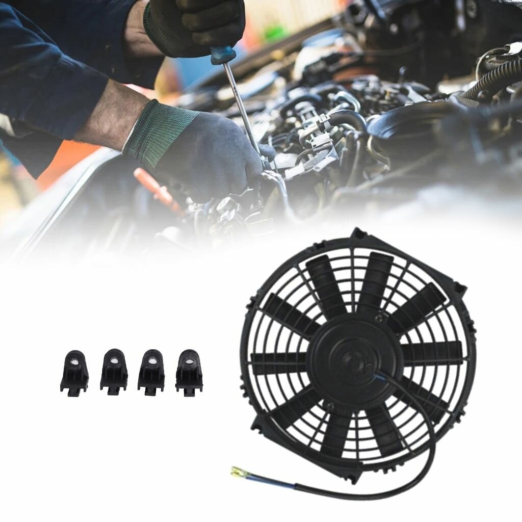 Аксессуары для автоинструментов, Электронный вентилятор радиатора кондиционера автомобиля - 24V