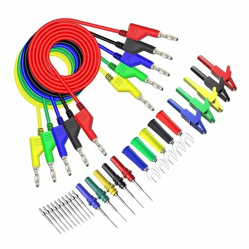 Набор измерительных аксессуаров TUA, 5 штекеров, 10 сменных игл