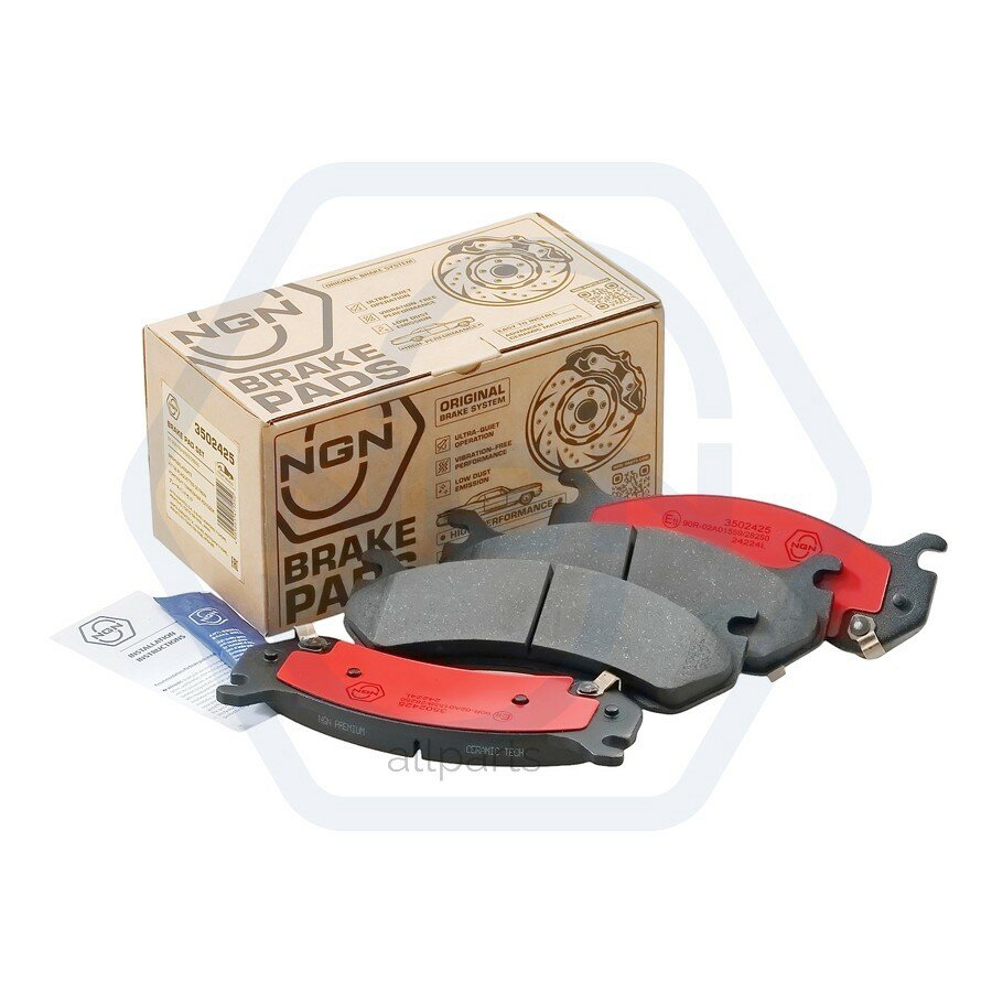 NGN 3502425 Колодки тормозные дисковые Ceramic Technology | перед |