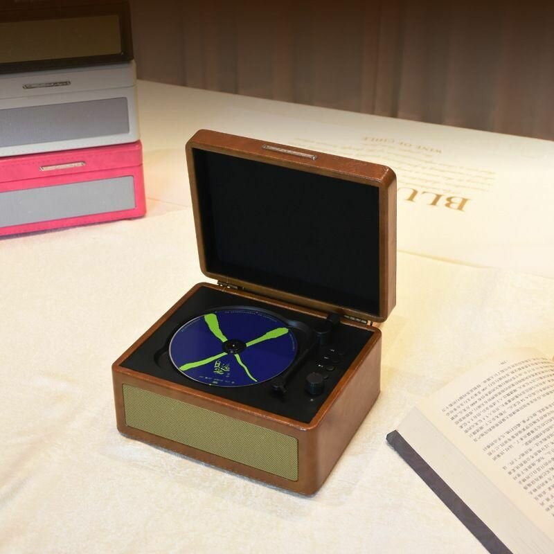 Портативный CD проигрыватель плеер с пультом управления Радио, CD, USB, MP3, Bluetooth, SD карта, AUX