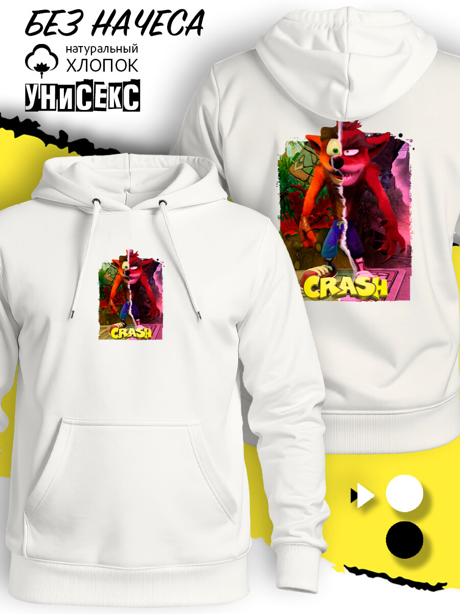 Худи Толстовка свитшот Crash bandicoot